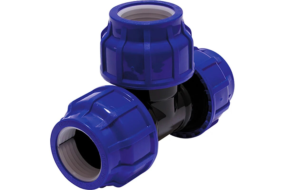 TEBO ПНД Тройник компрессионный 110x110x110 T-ПНД. Тр.0.110-110-110. CN