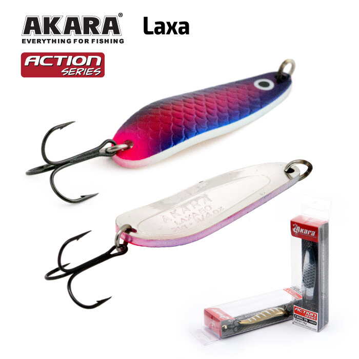 Блесна колеб. Akara Action Series Laxa 60 13 гр. 1/2 oz. AB94