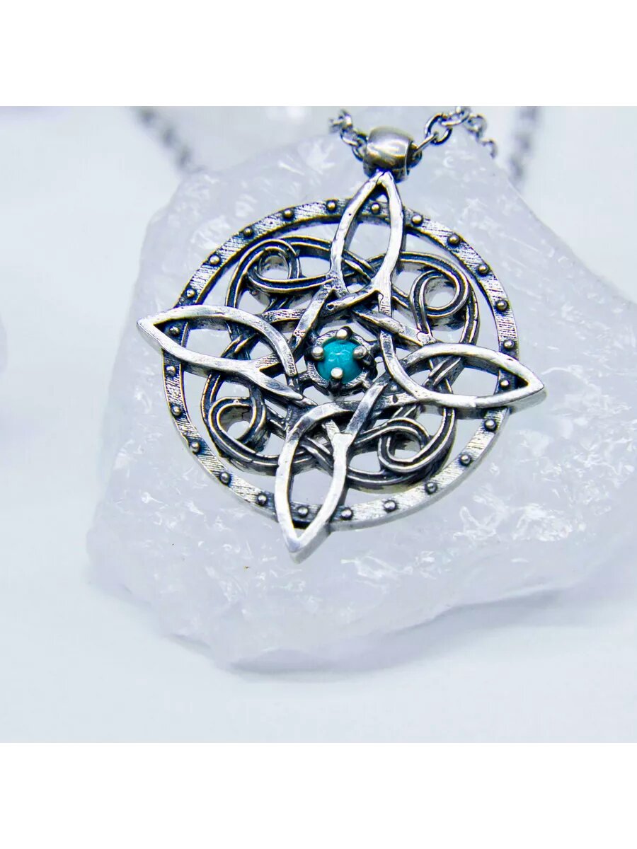 Колье, бирюза