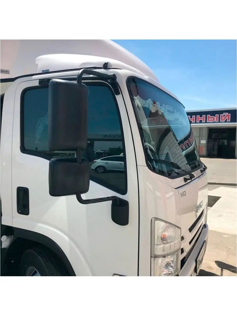 Каркасные шторки на ISUZU FV, ELF, NL