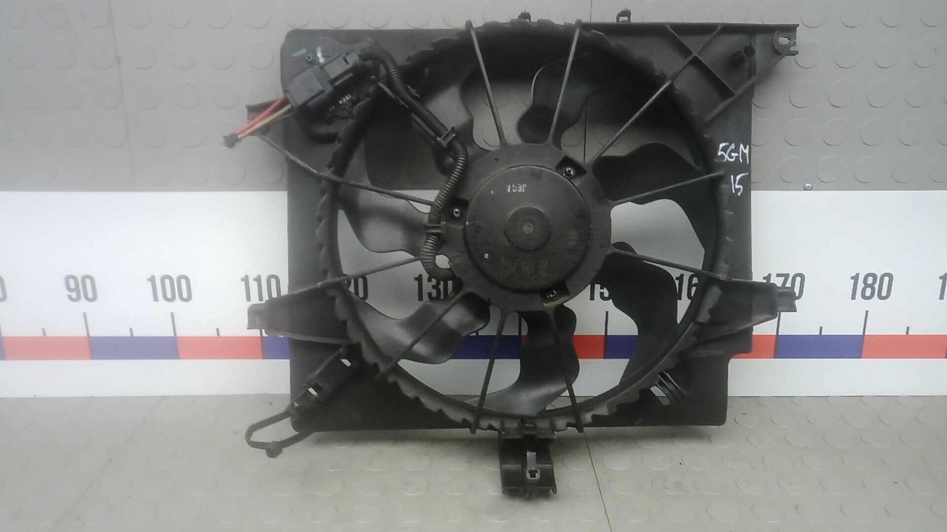 Вентилятор радиатора KIA CEE'D 2 (JD), Номер 25380A5800