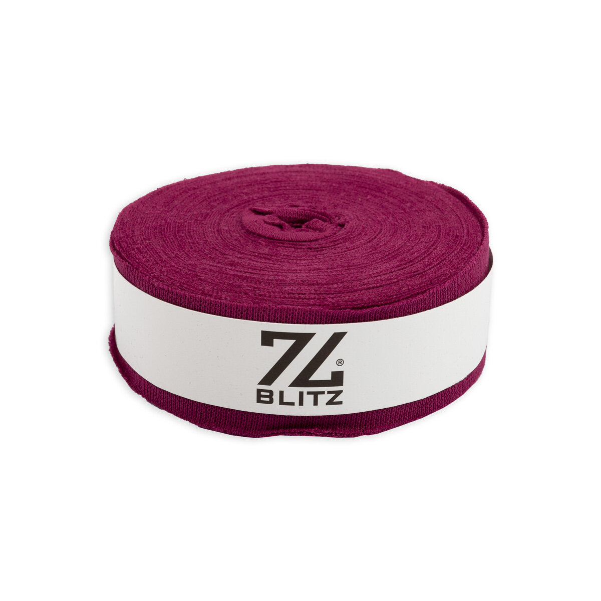 Лента окантовочная 35 мм Бейка трикотажная рибана BLITZ 95% хлопок 5% эластан вишневый 10 м