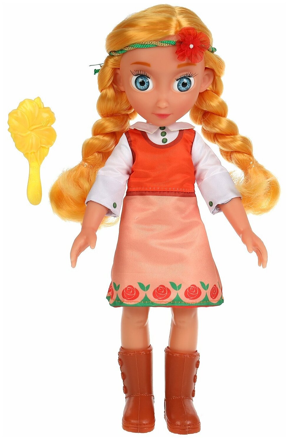 Кукла озвученная "Хранители Чудес Герда" Снежная королева, 32 см, 15 фраз и песен из м/ф Карапуз 761 .