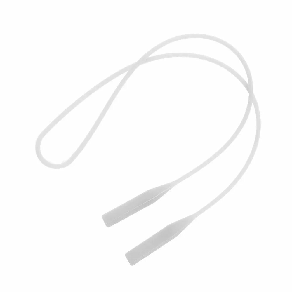 1 шт. силиконовые ремешки для очков, спортивный шнур, цепочка для солнцезащитных очков, Белый, white