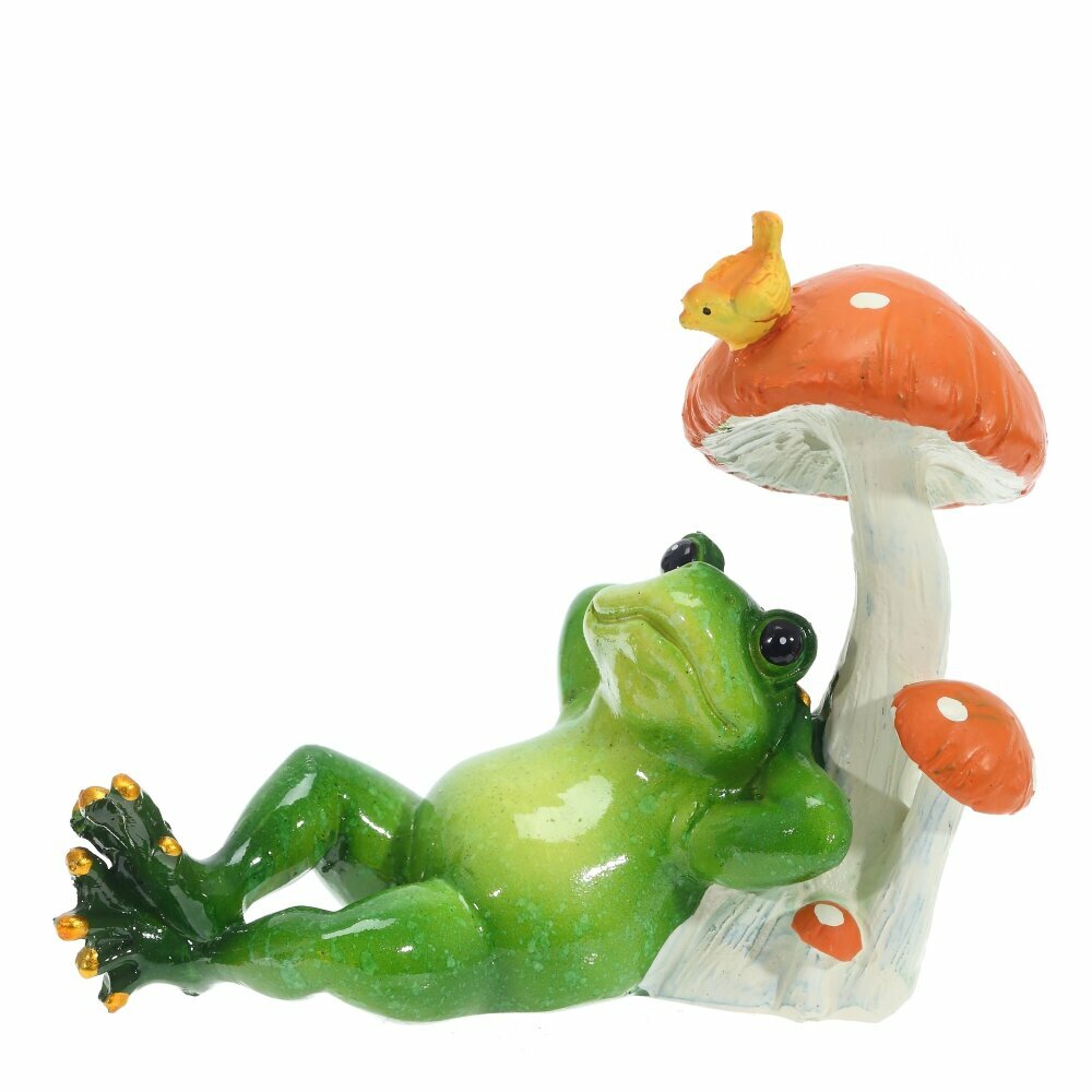 Фигурка декоративная "Лягушка", L13 W6 H11 см