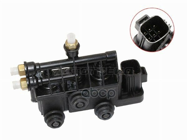 Блок клапанов пневмоподвески LAND ROVER SPORT 3/4 05-13/DISCOVERY III 04-09 Sat арт. ST-RVH500050