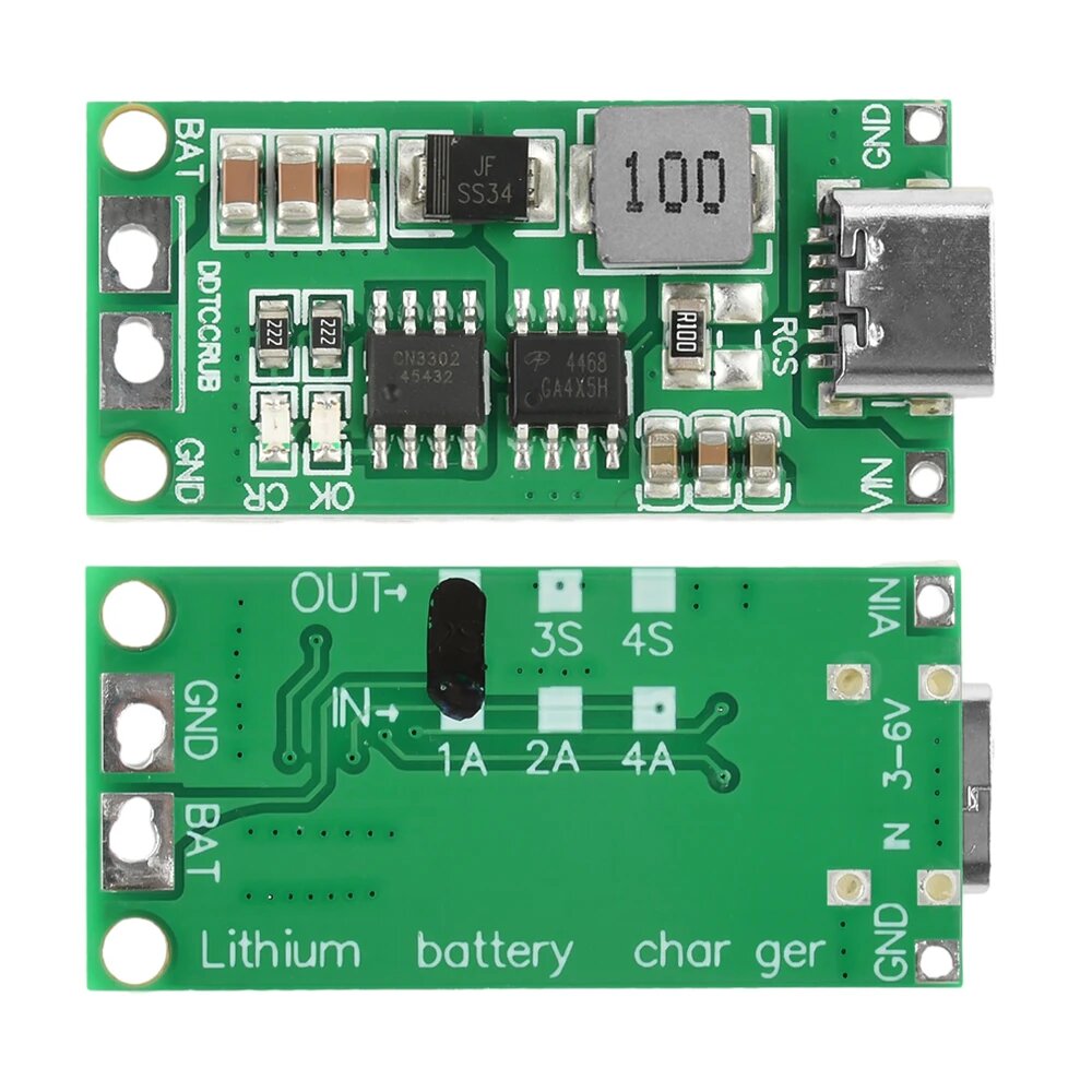 Модуль зарядки LiPo 4S 2A Type-C