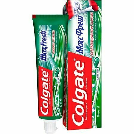 Зубная паста Colgate Макс Фреш, Нежная мята, 100 мл