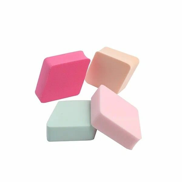 Спонж для макияжа FARRES "Ромб", латексный, бархатистая текстура