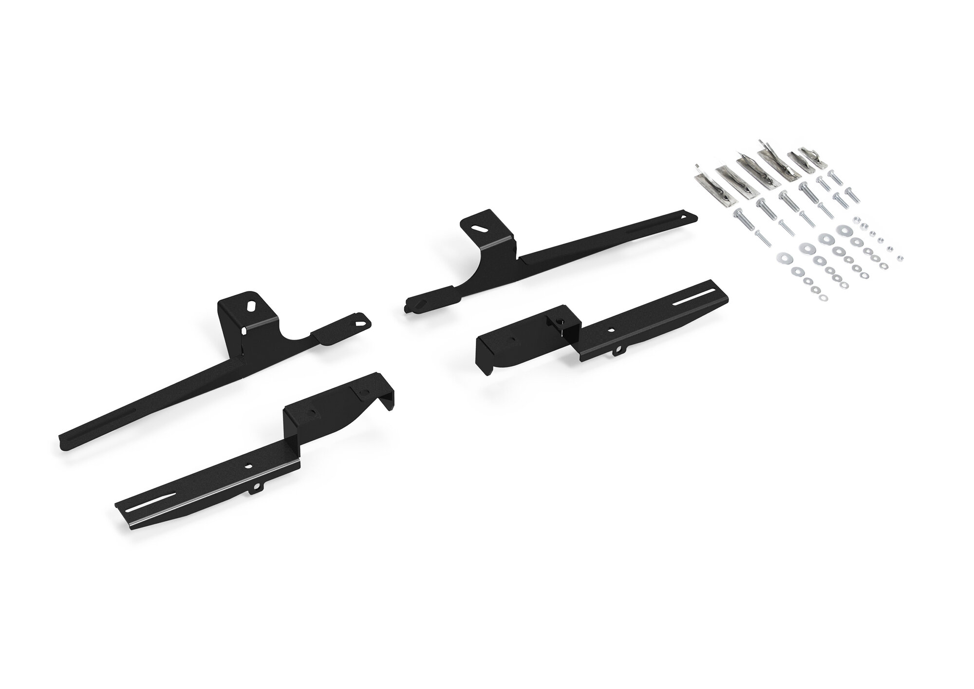 Комплект крепежа к порогам Rival для Lada (ВАЗ) Niva Travel 2021-н. в, сталь, 9.6006.1