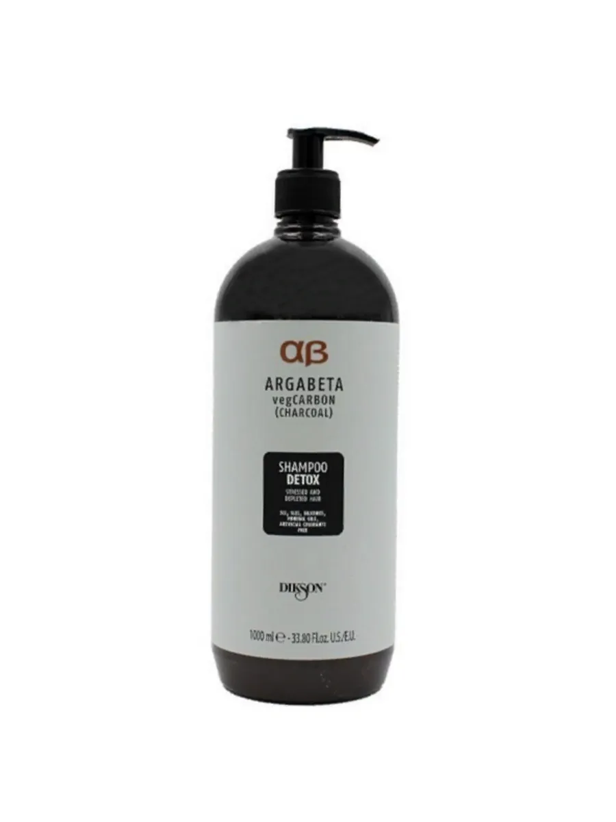 Шампунь Dikson ARGABETA vegCARBON Detox для волос, подверженных стрессу, 1000 мл