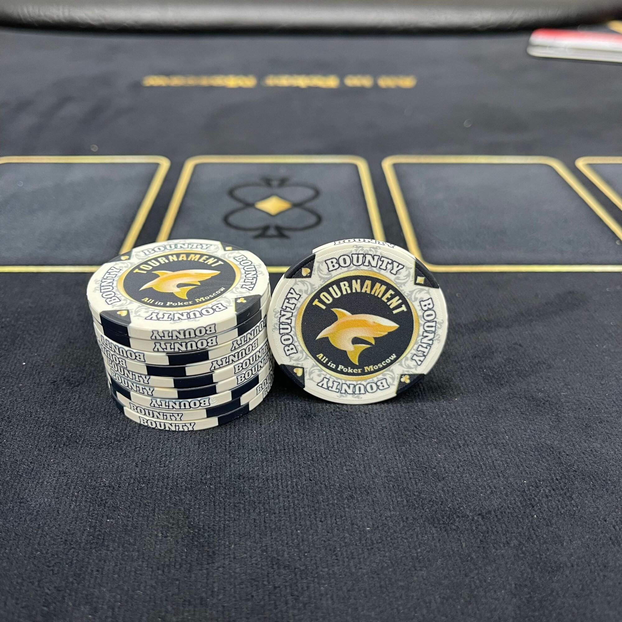 Фишка баунти - Фишка керамическая - в наборе 10 штук