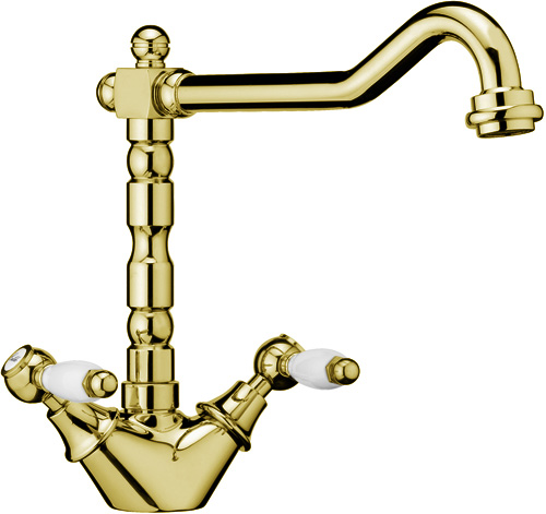 Смеситель Webert Dorian DO780102010 gold 40369