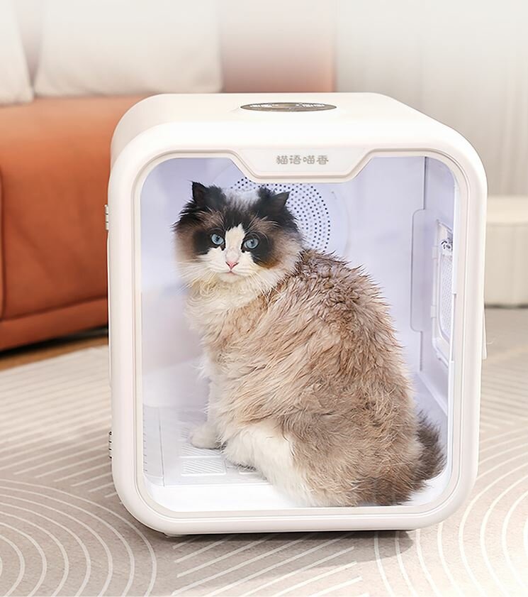 Фен для животных (собак и кошек), белый