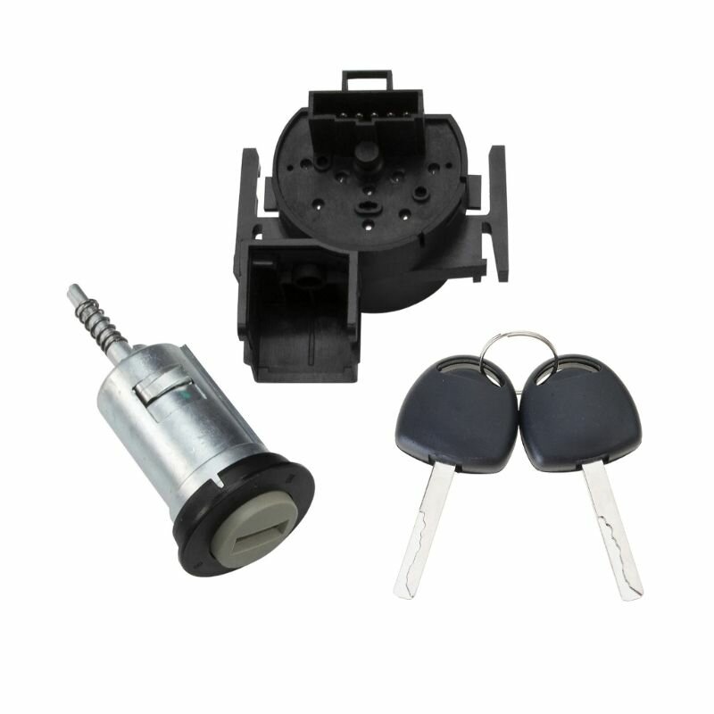 (1 компл.) Личинка замка двери/зажигания с ключом, номер 0914861 / 90511999, для Opel Corsa