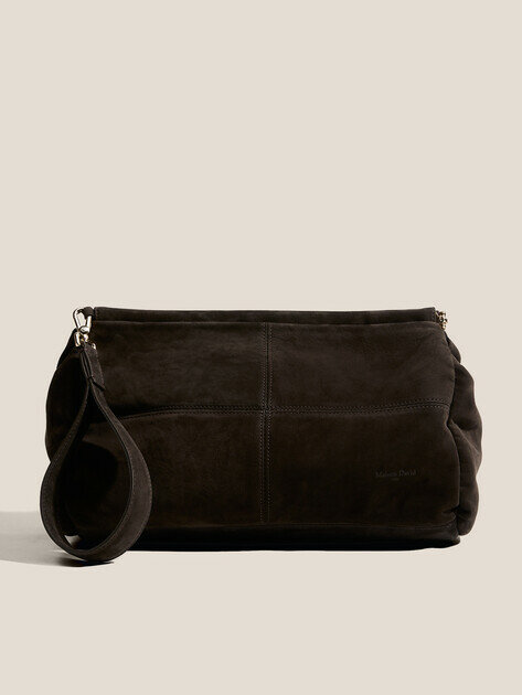 Клатч Maison David CONSTANCE шоколадный