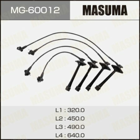 Бронепровода MASUMA, TOYOTA / 3SFE, 3SGE, 5SFE