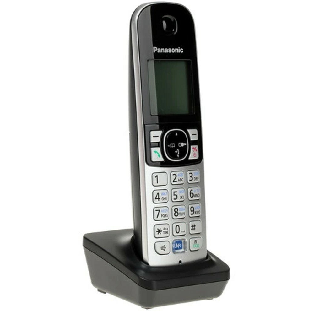 Panasonic Телефон KX-TGA681RUB черный дополнительная трубка для KX-TGA68xx