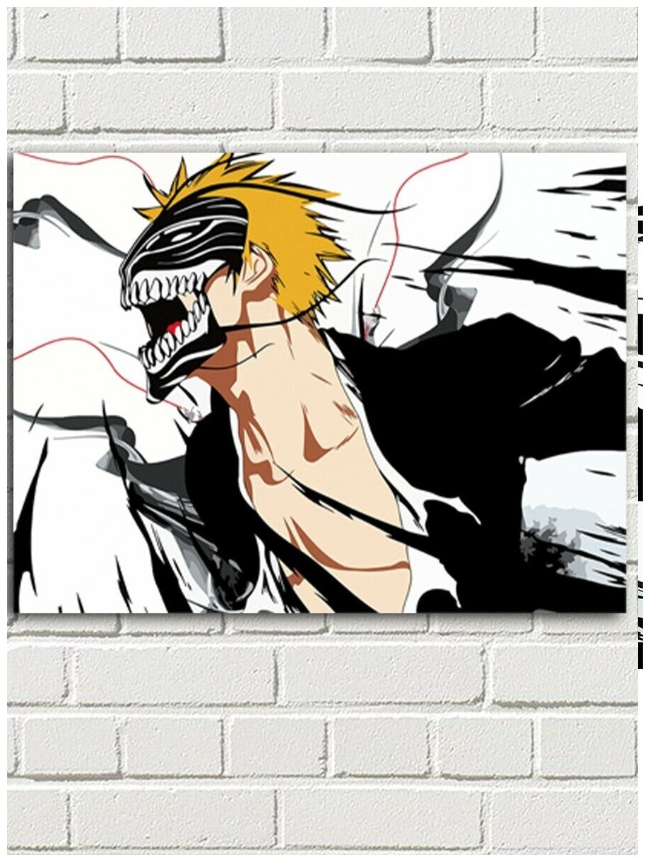 Картина по номерам Аниме Блич (Ичиго, Рукия, Орихимэ, Урю) - 7971 Г 30x40