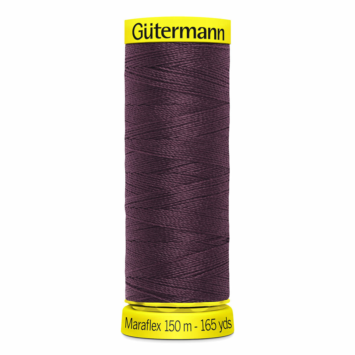 Нитки для трикотажа Gutermann Maraflex 120, 150 м, 100% ПБТ, 5 шт (130 темная марсала)