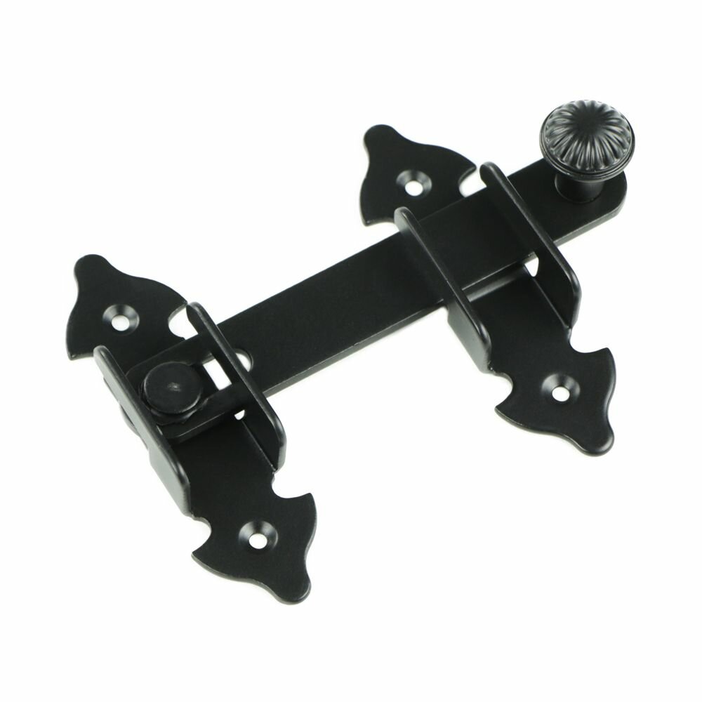 Щеколда NOEZ, 120 мм, черная