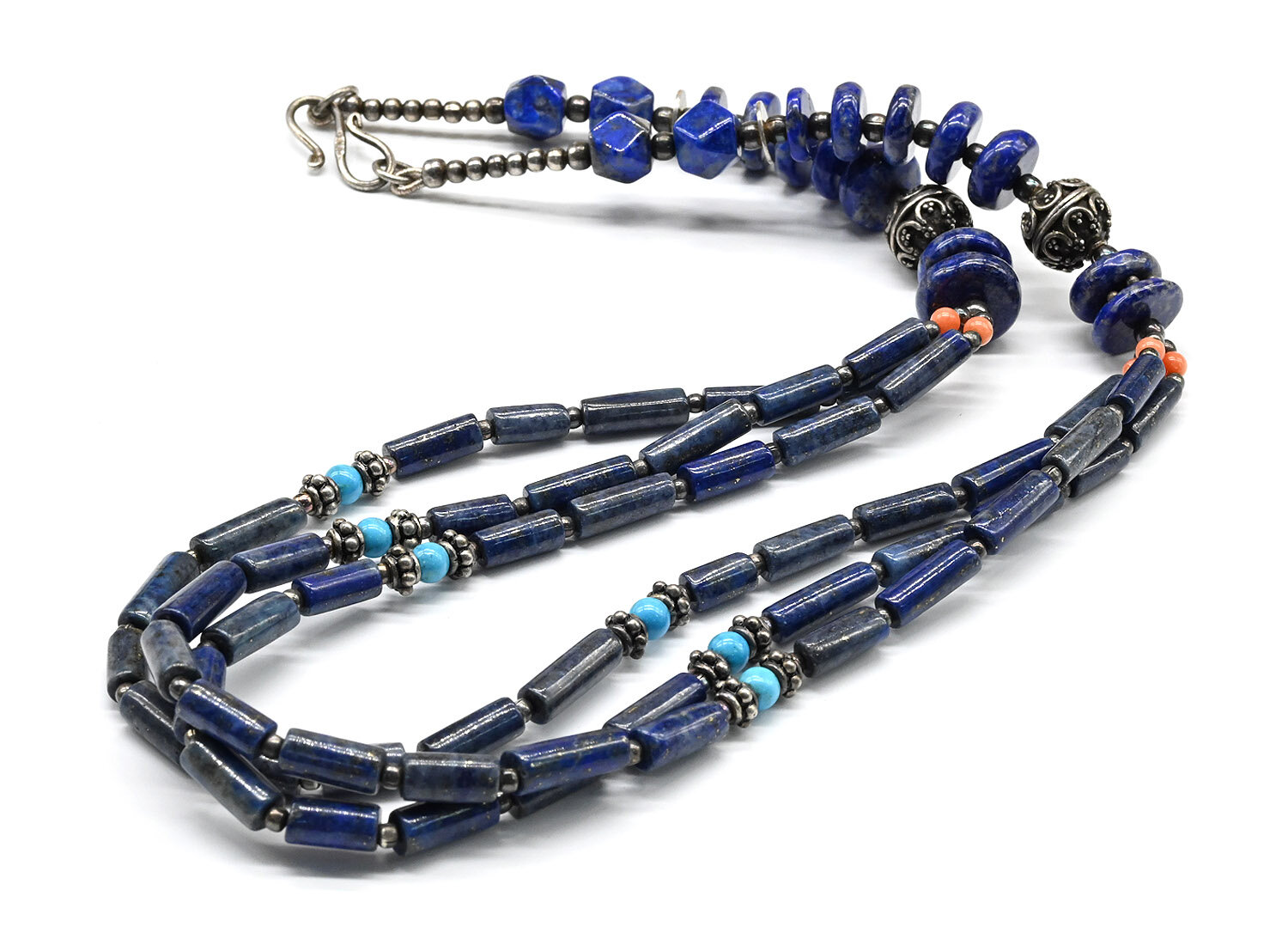 Колье, лазурит