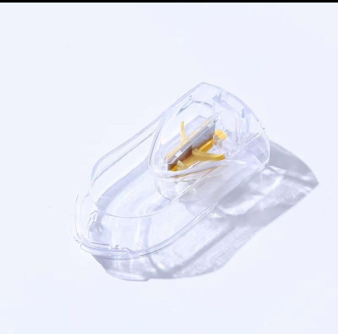 Таблетница - мини с разделителем, желтый