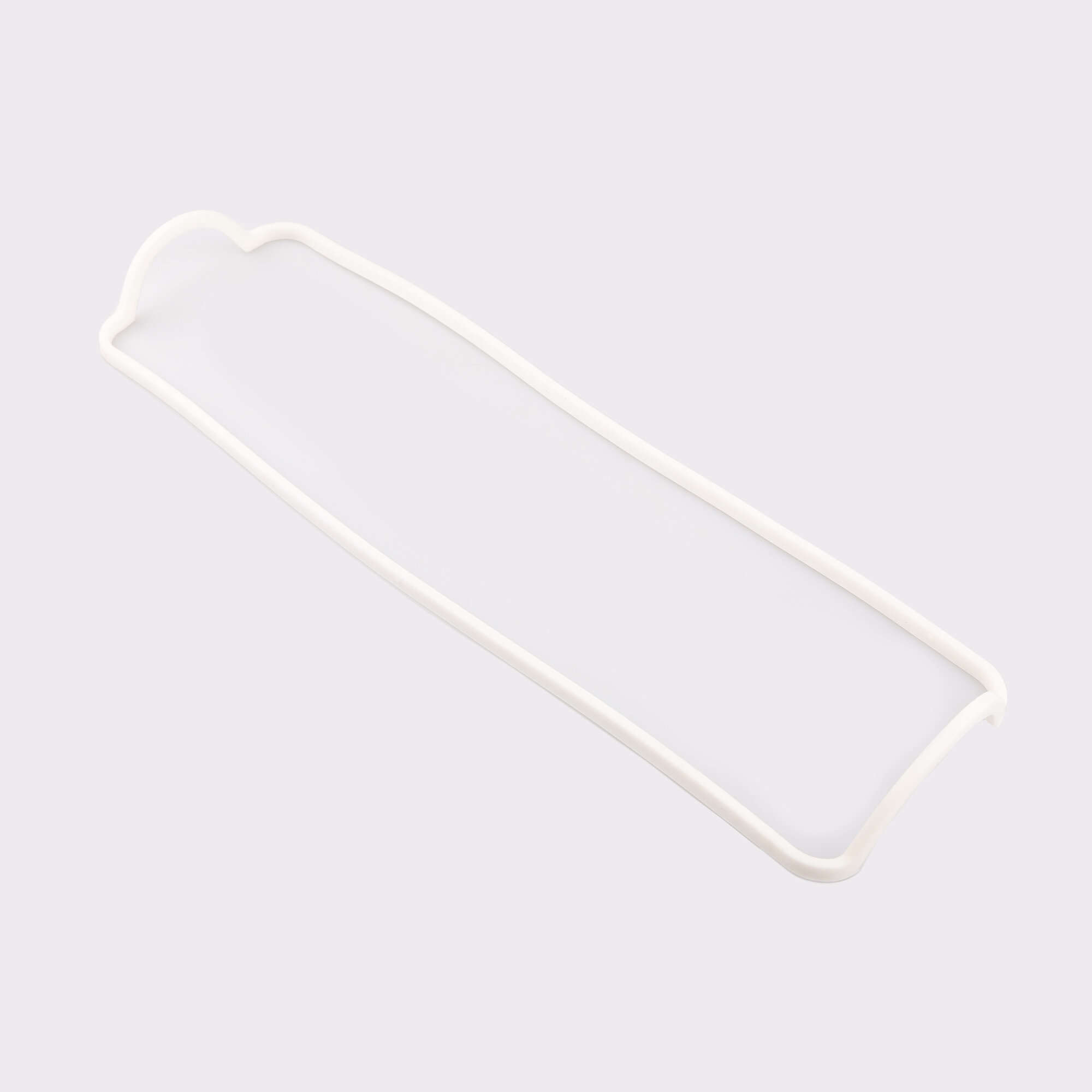 Прокладка клапанной крышки ВАЗ 2108-2115, Калина, Приора, Гранта 8 клапанов, силикон белая, Фортехникс 2108-1003270