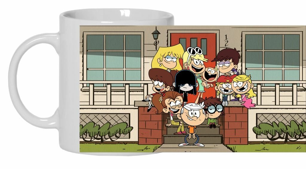 Кружка-хамелеон The Loud House, Мой шумный дом №8