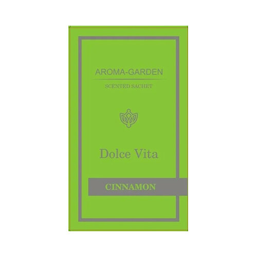 AROMA-GARDEN' Ароматизатор-саше 12 х 7 см, масса 12 г, для дома и офиса, в помещении цвет Дольче Вита - Горячий Хлеб (Toasted bread) 1020574