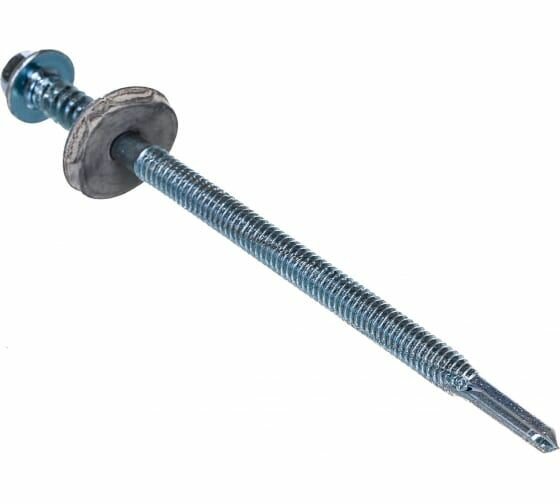 Саморез для сэндвич-панелей метизный двор 6,3x5,5x100 (50 шт.) 4690441024268