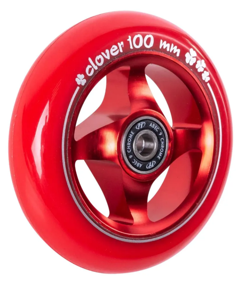 Колесо для самоката X-Tream 100*24мм Clover red