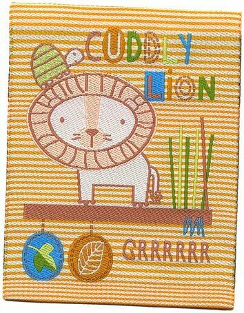 HKM 090702BSB Термоаппликация "Милый лев", 6.5 х 8.5 см