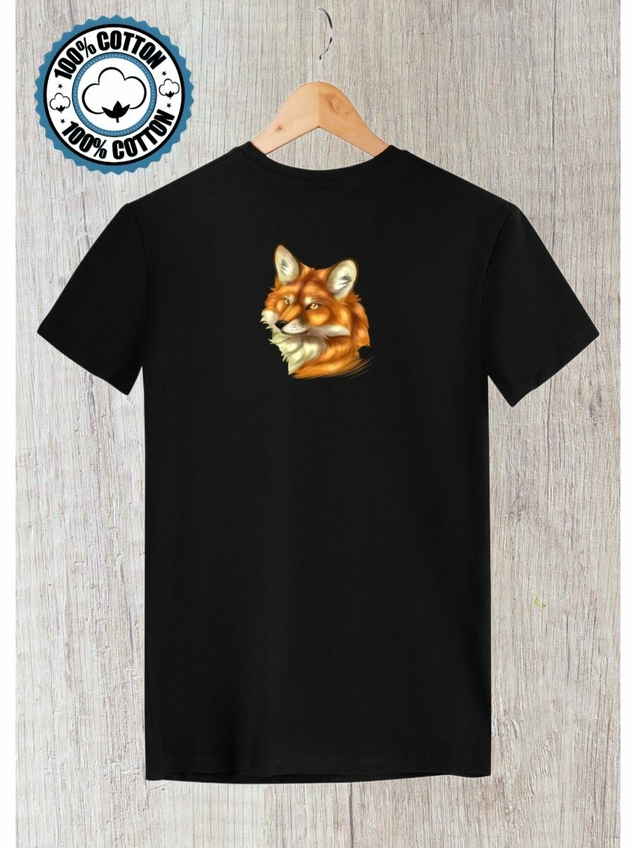 Футболка лиса fox