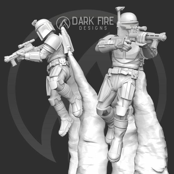 Миниатюра Star Wars Blackwatch Crusader Jetpack Bundle