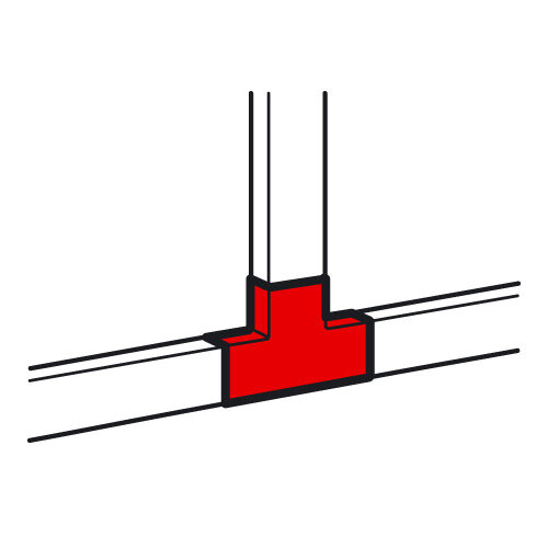 Legrand (Легранд) T-образный отвод для мини-каналов Metra 40x40 638184