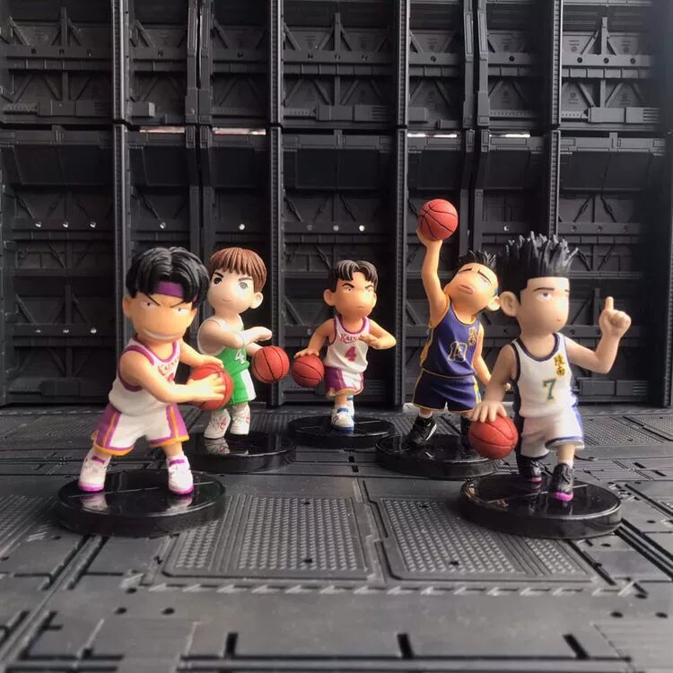 Набор из 5 фигурок Slam Dunk Коронный Бросок Коллекционная Аниме Фигурка 30 см