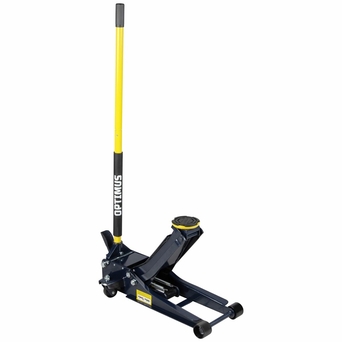Домкрат подкатной гидравлический, г/п 3т. 75-515 мм с ножной педалью OPTIMUS HD OPT-8090