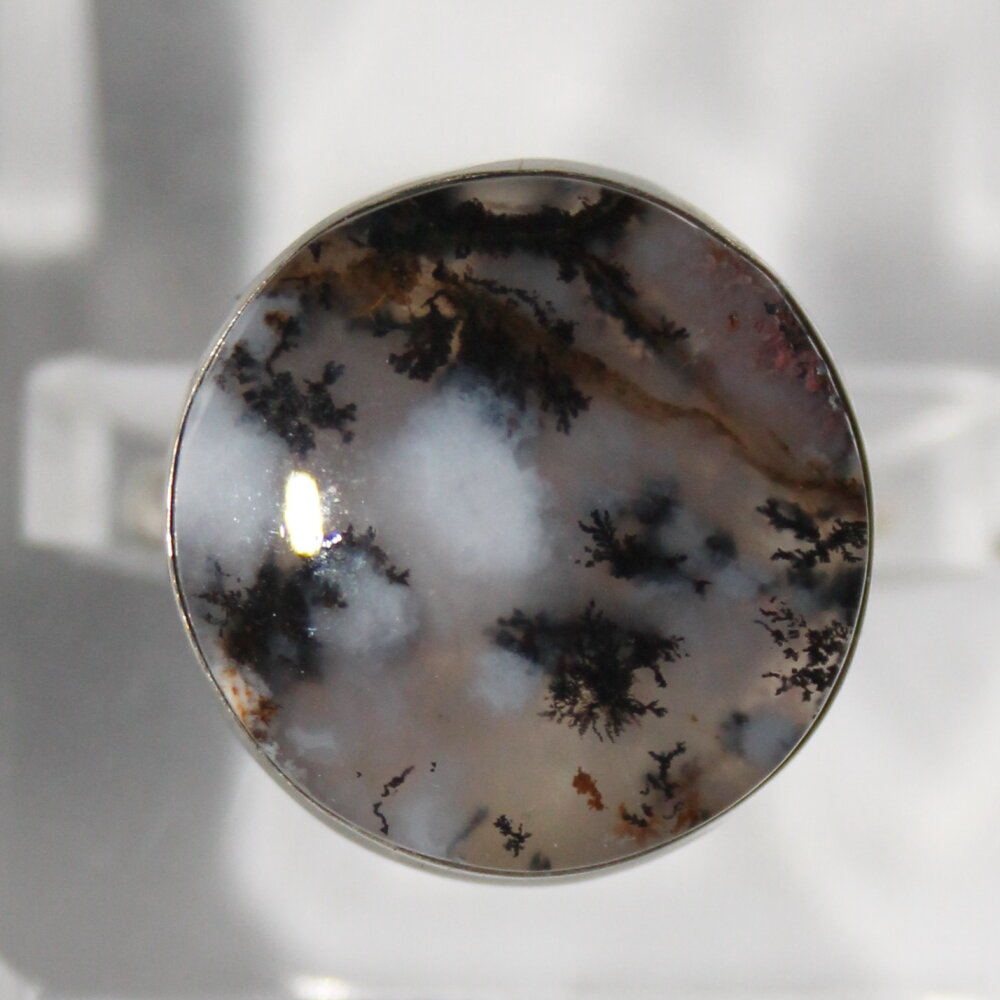 Кольцо, агат