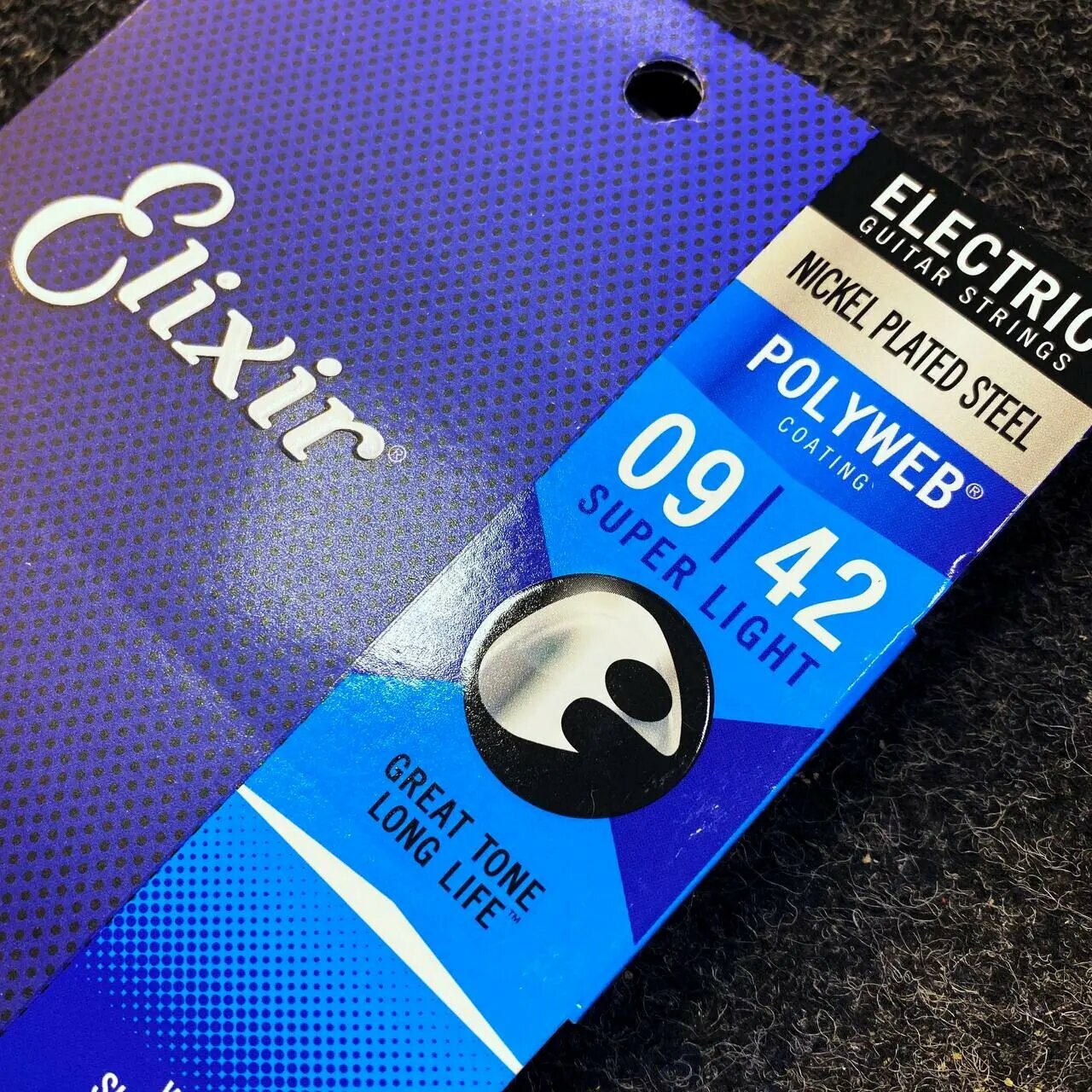 Струны для электрогитары Elixir 12000 Polyweb 9-42 — фото 1