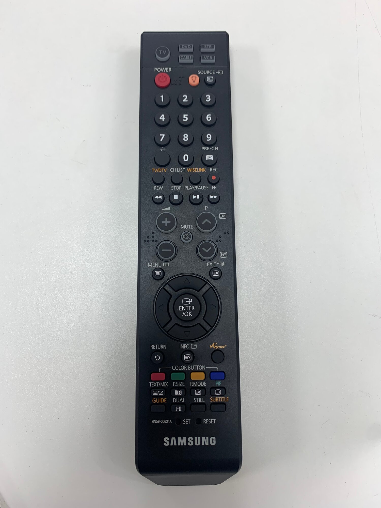 Пульт Samsung BN59-00603A, для телевизоров, оригинальный, черный