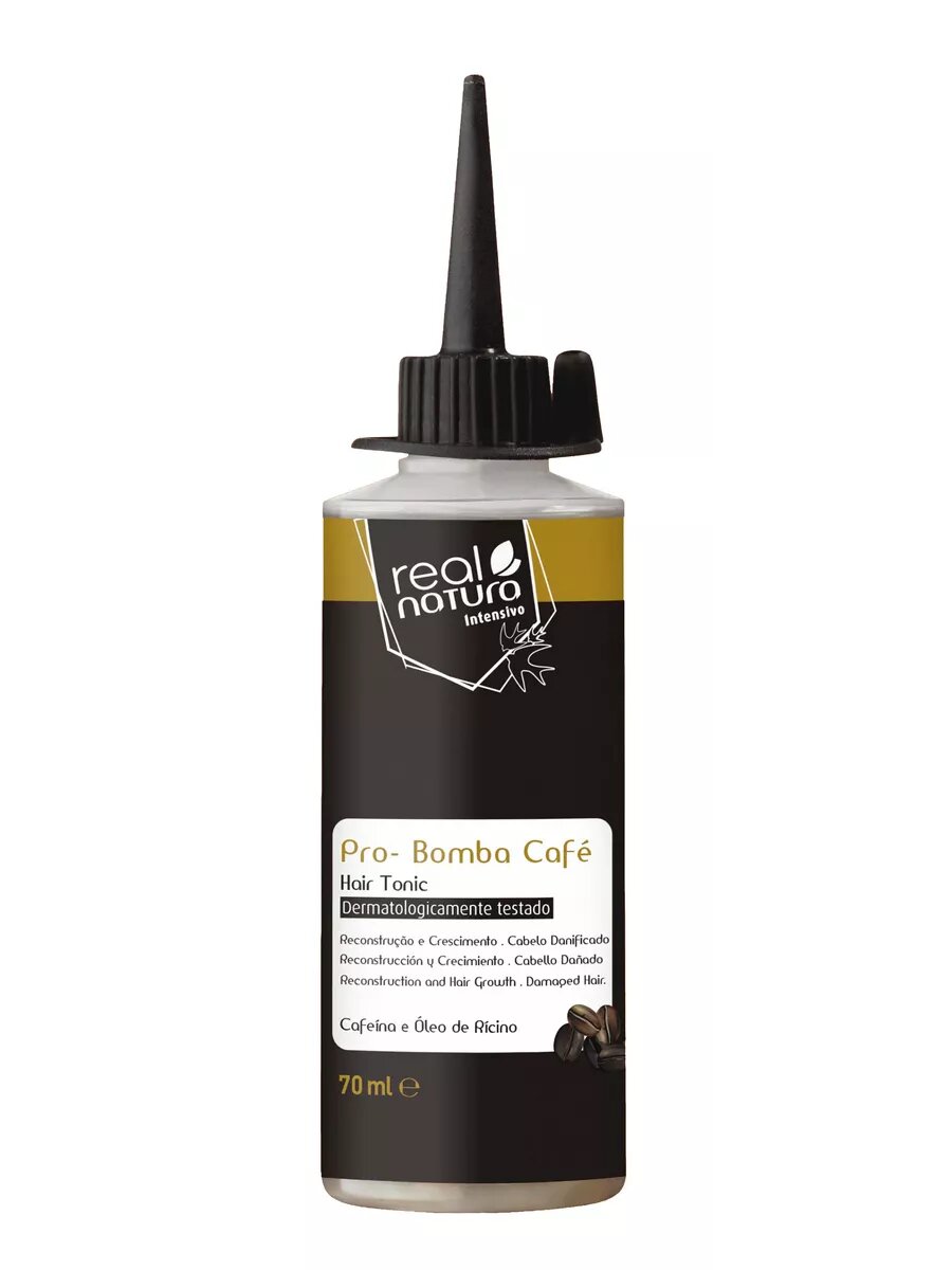 Real Natura Тоник для волос Hair Tonic Pro-Bomba Cafe 70 мл