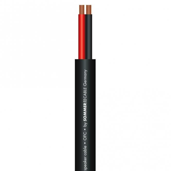 Акустический кабель Sommer Cable 440-0051FC Meridian Install SP240 CPR-Version FRNC Black, 1 м