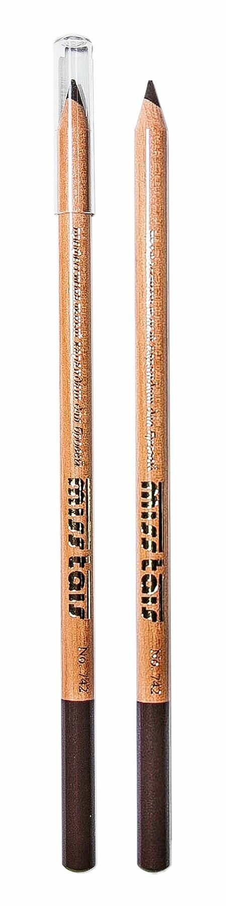 MISS TAIS Карандаш для бровей контурный, 742