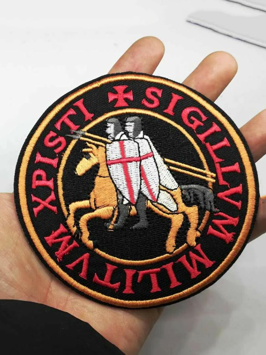 Нашивка термо Тамплиеры