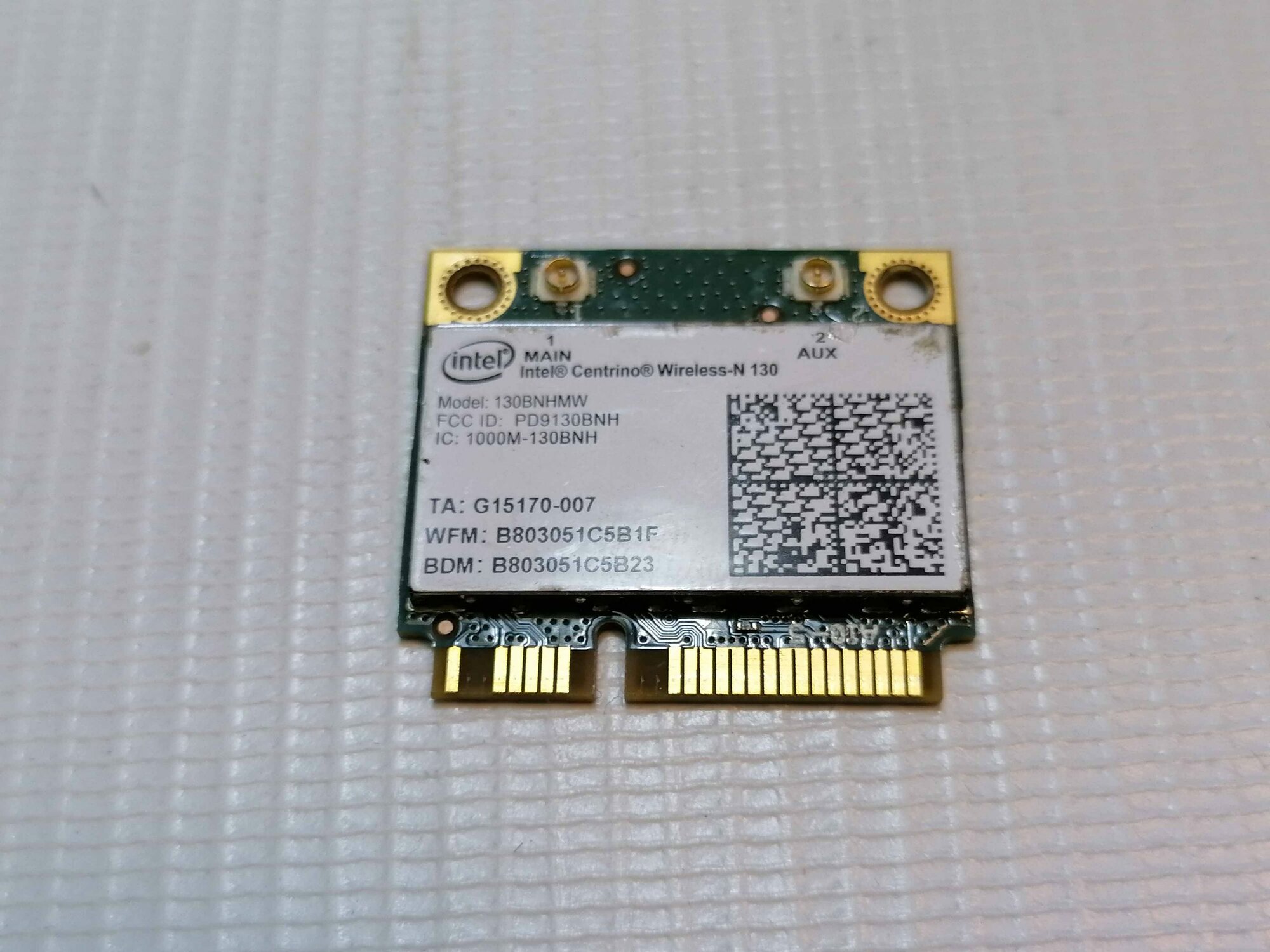 Wi-Fi адаптер Intel Centrino Wireless N130