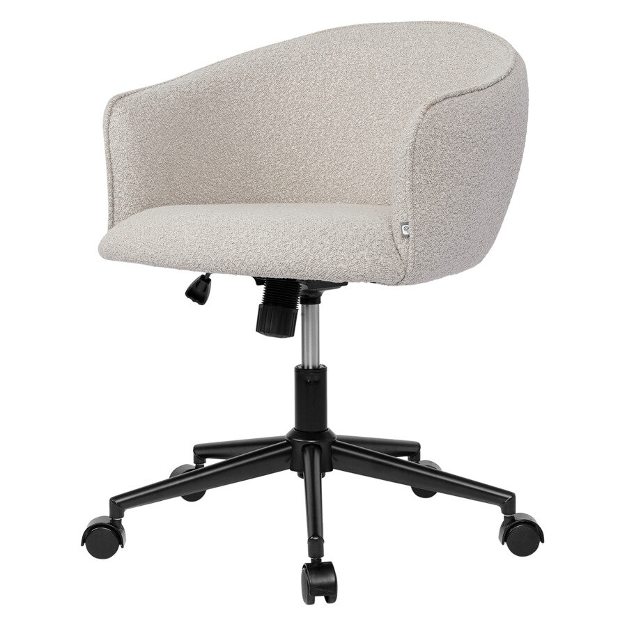 Кресло Bergenson Bjorn Paal, букле, серое, премиум качество, элитная, высокое качество