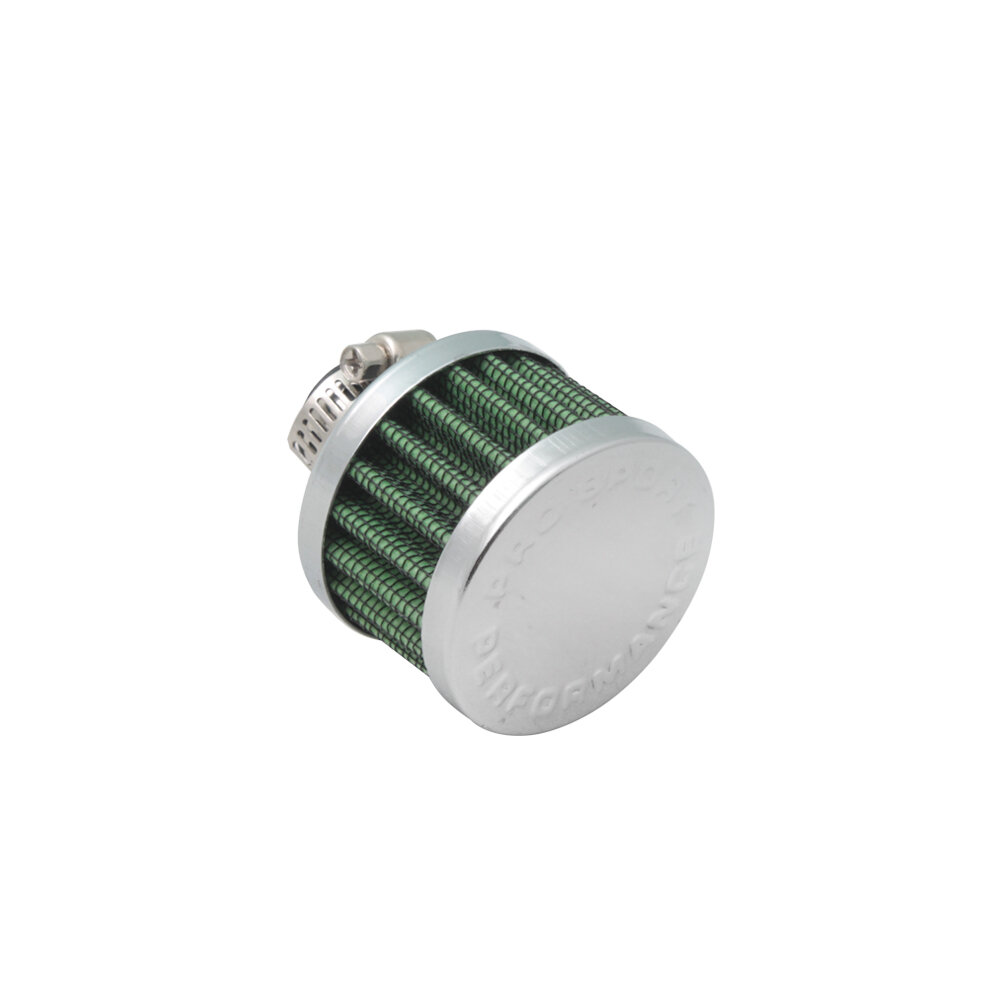 Фильтр вентиляции картерных газов, зеленый/хром посадочный диаметр (D=11-12мм)