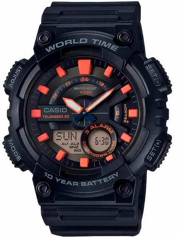 Наручные часы CASIO Collection, черный — фото 1