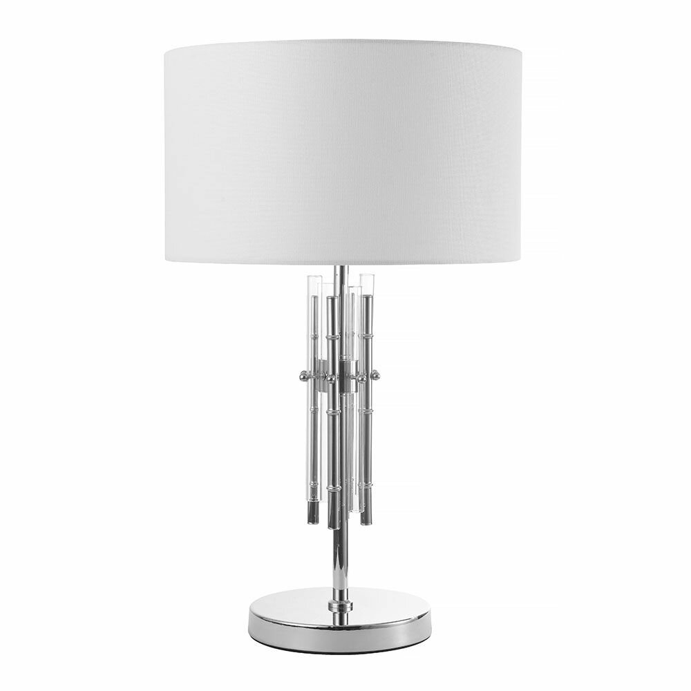 Декоративная настольная лампа Arte Lamp Taygeta D350xH570 мм E27 цвет хром, арт. A4097LT-1CC